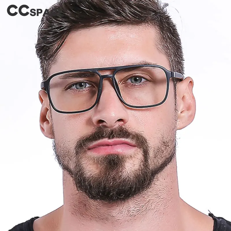 45844 TR90 Retro Square Glasses Frames Men Women Optical Fashion ...