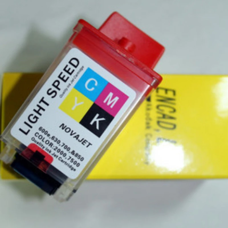 Einkshop Empty refillable Ink Cartridge For Encad Novajet 750 700 850 ...