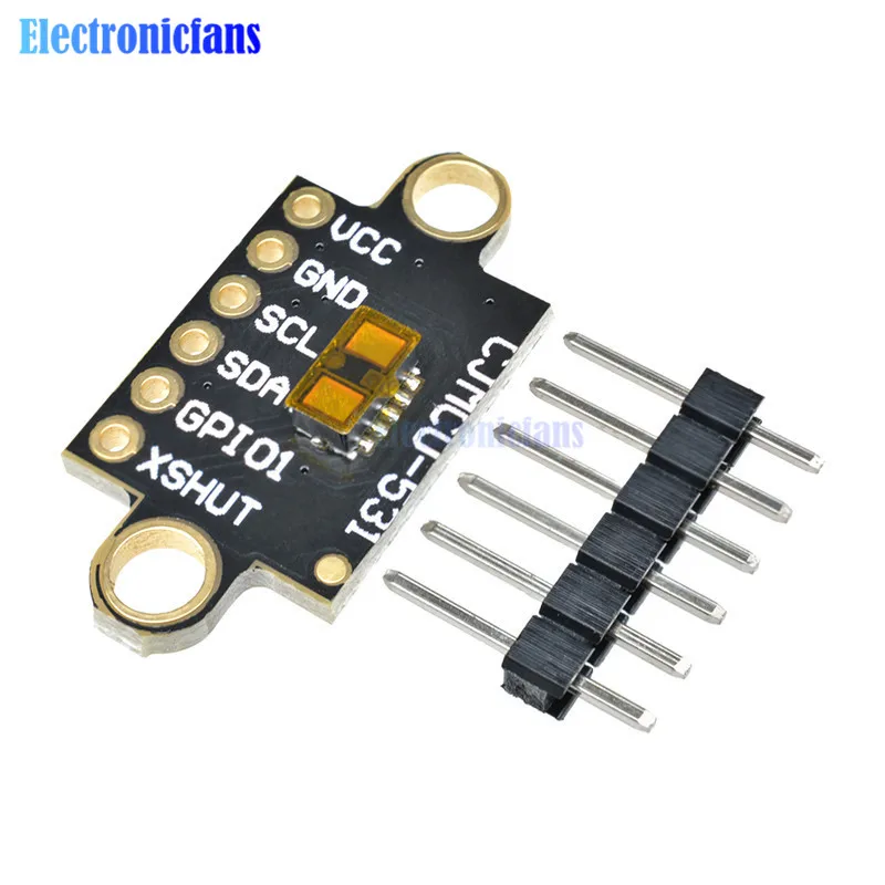VL53L1X Ranging Flight Time Sensor Module Distance 400cm Measurement ...