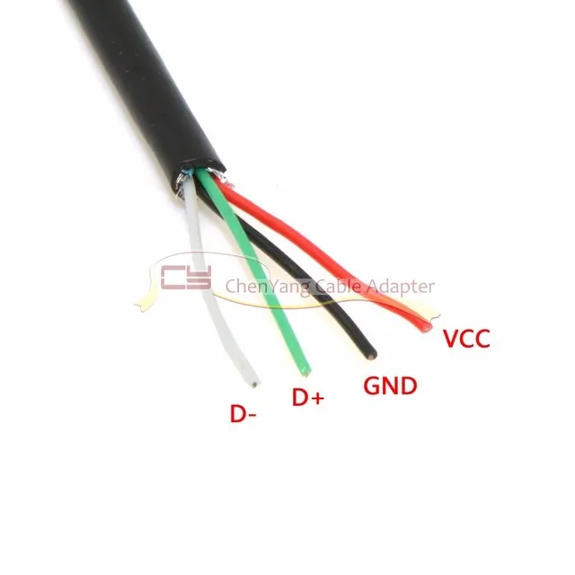 5 pz Cavi USB A Destra Ad Angolo di 90 Gradi USB 2.0 Tipo A maschio a 4 ...