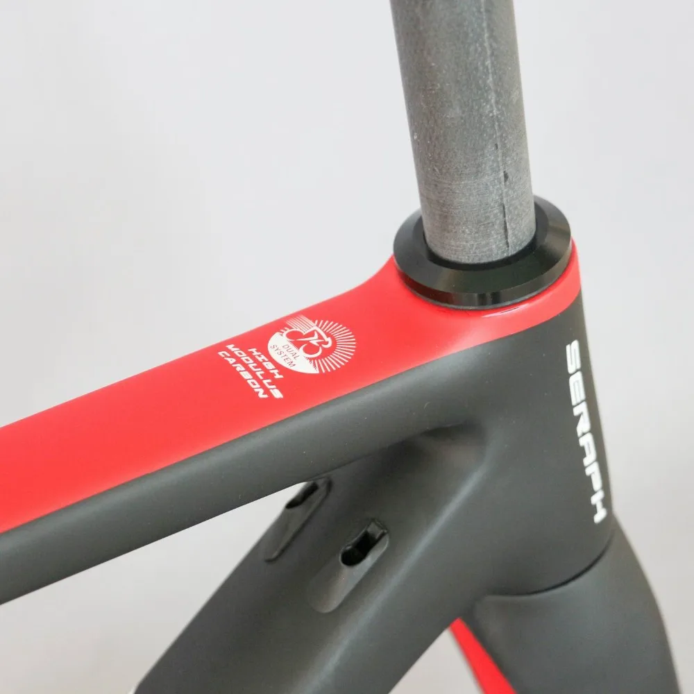 Paint frame SERAPH brand new design super light carbon bicycle frame ...