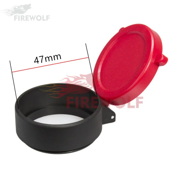 Fire Wolf Rifle Lens Internal Diameter Transparent Red Shooting 14 ...