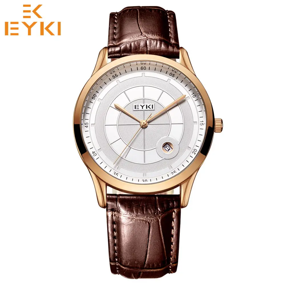 Eyki Luxury Brand Fashion Couple Watches For Men Women Waterproof ...