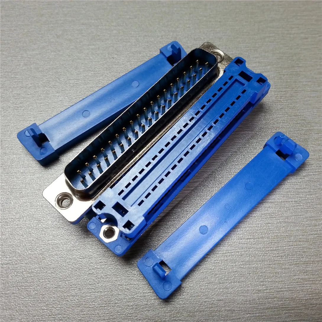 Conector adaptador D SUB DIDC de 37 pines, conector macho recto tipo ...