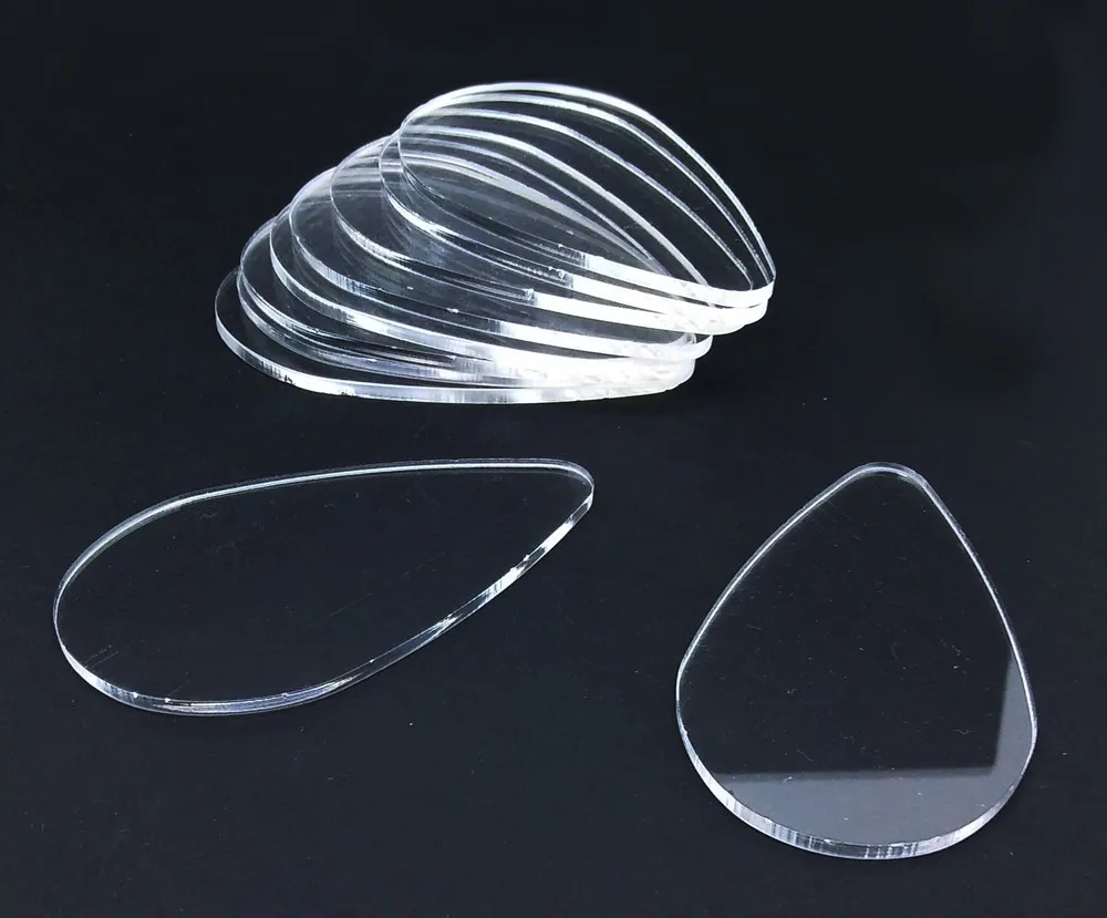 Clear Acrylic Tear Drops Shapes, Plastic Tear Drop Shapes, Clear ...