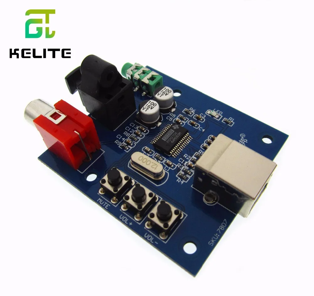 PCM2704-USB-DAC-USB-Power-fiber-optic-coaxial-analog-output-Raspberry ...