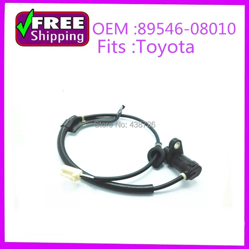 HIGH QUALITY WHEEL SPPED SENSOR OEM 89546 08010 8954608010 FOR TOYOTA ...