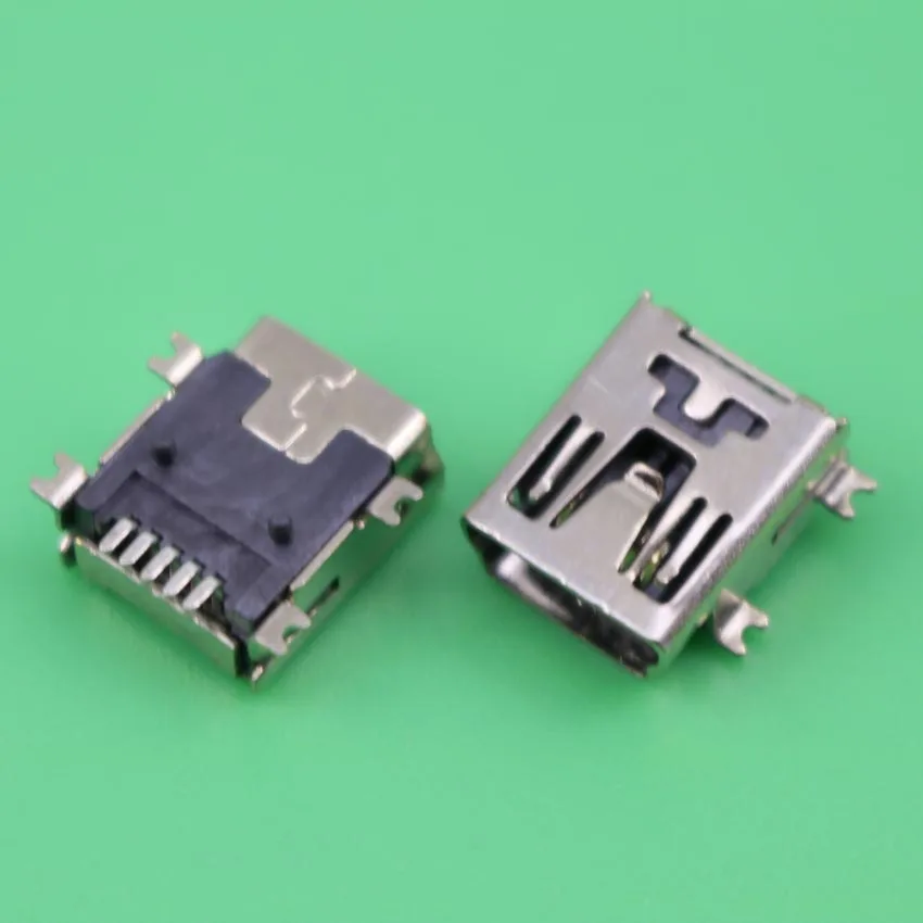 YuXi Mini USB konnektörü B tipi 5 Pin SMT/DIP USB soketi kadın Jack 2.0 ...