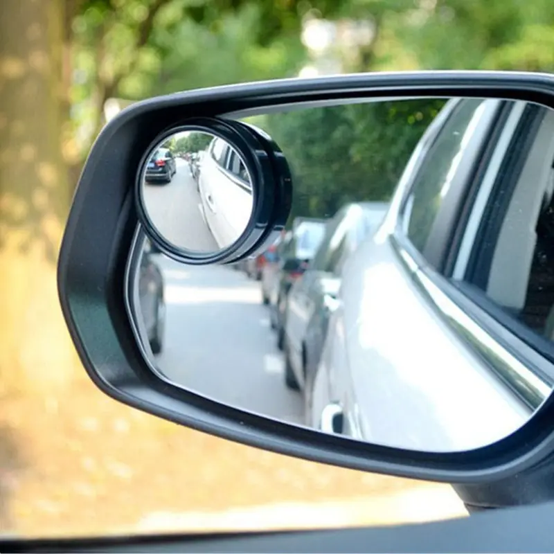 Car Styling Universal Rearview Blind Auto RearView Mirror Stick Car ...