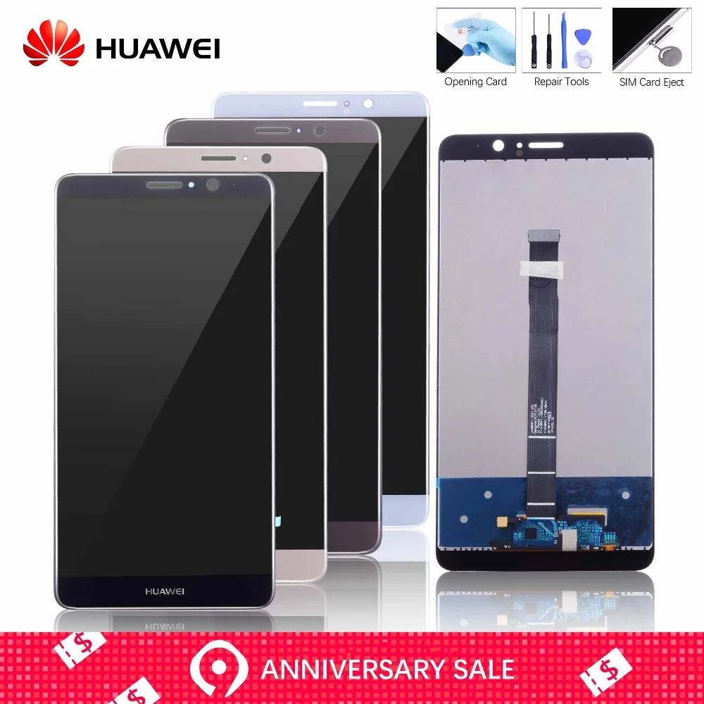 5.9''Original LCD For HUAWEI Mate 9 Display Touch Screen Digitizer for Huawei Mate 9 LCD MHA L29 ...