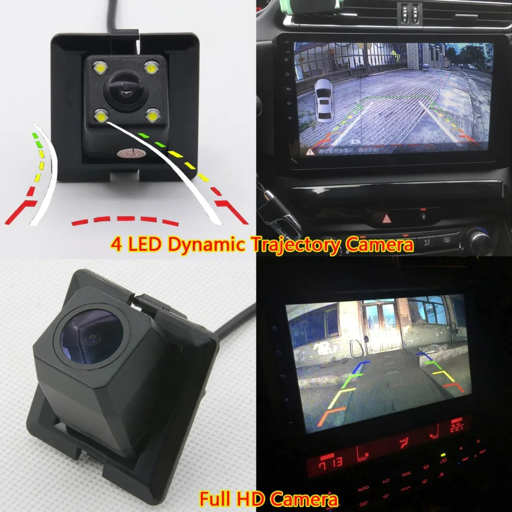 Fisheye 1080P MCCD HD Backup Reversing Rear View Camera For Toyota ...