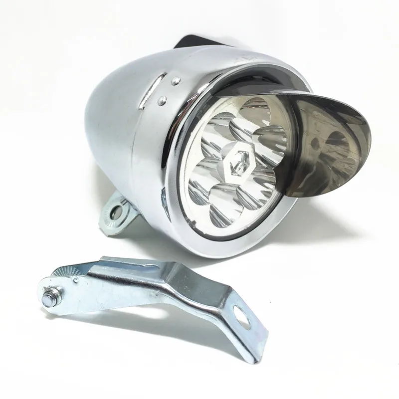 Q037 Retro bike riding supplies battery LED lights / LED bike headlight ...