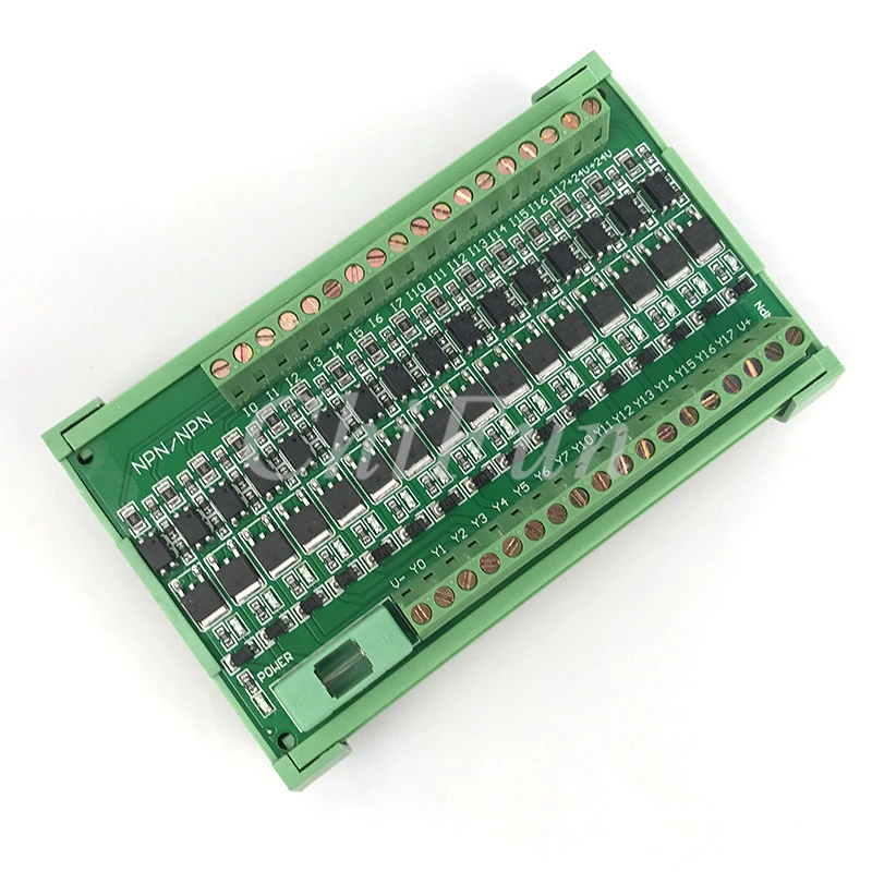 16 way PLC amplifier board isolation board protection plate input NPN ...