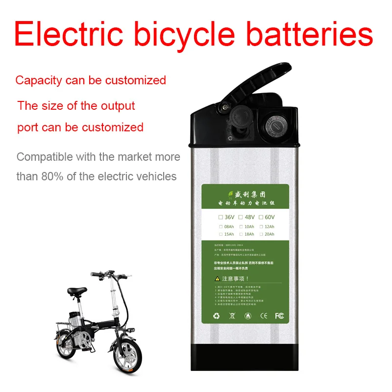 36 volt Rear Carrier Battery Packs Lithium ion ebike Batterie 36V 18Ah ...