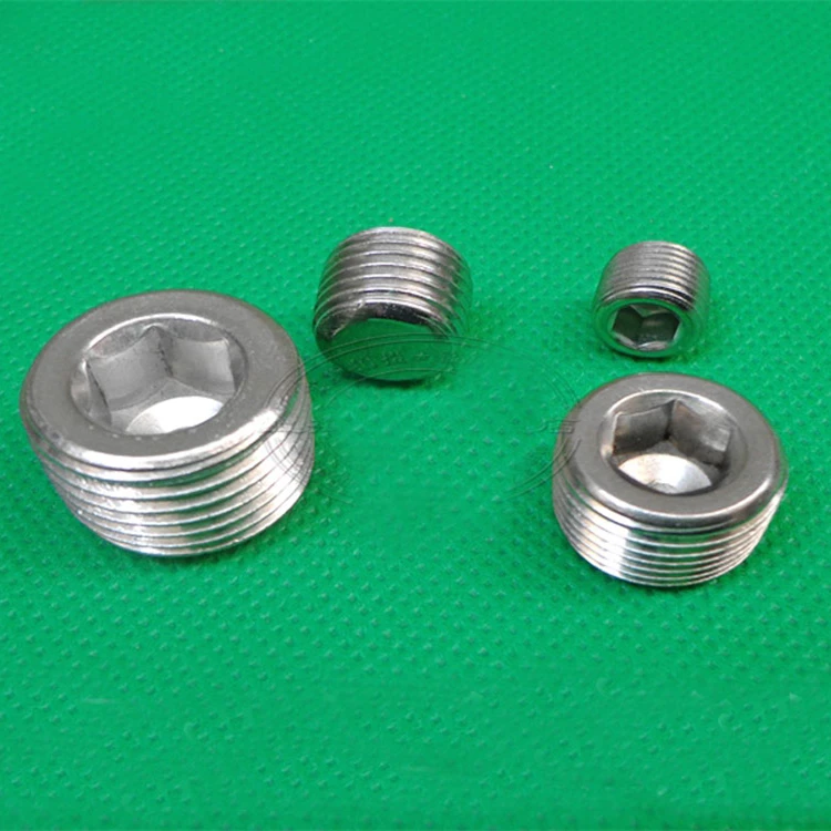 5pcs 1 8 1 4 3 8 1 2 3 4 1 BSP Or NPT Male Thread Internal Hex