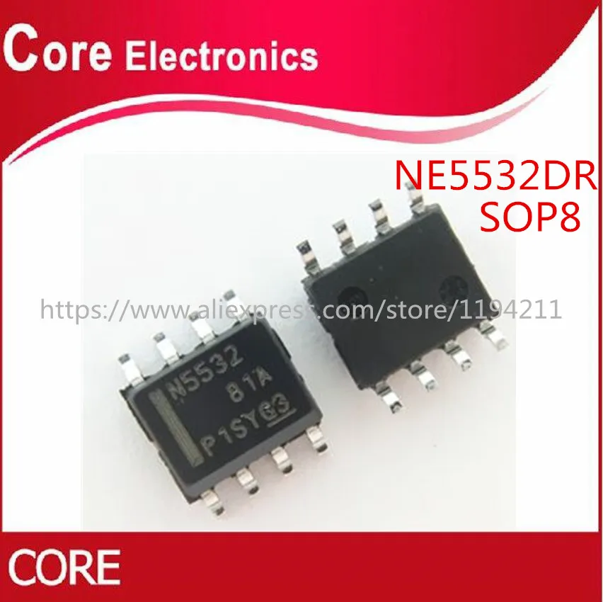 500 piezas NE5532D NE5532N 5532 NE5532DR|Circuitos integrados| - AliExpress