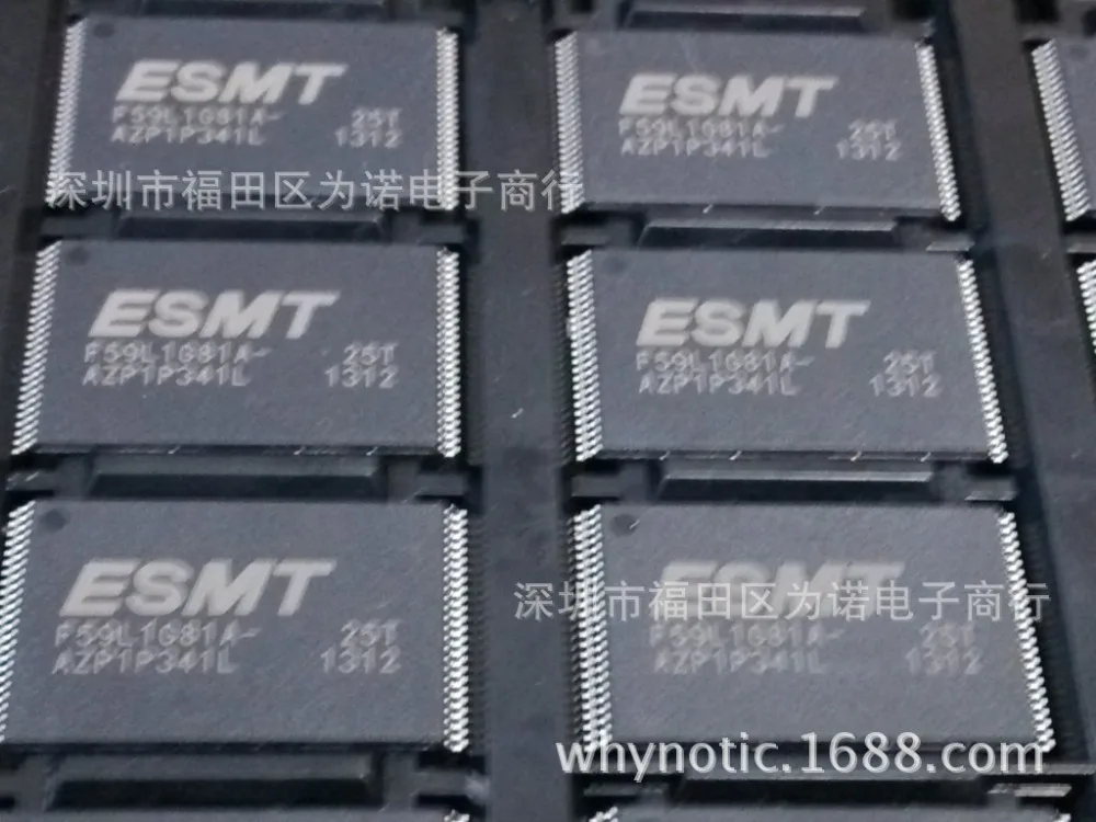 The original F59L1G81A 25TG ESMT IC 128Mx8 3.3V TSOP48 flash memory ...