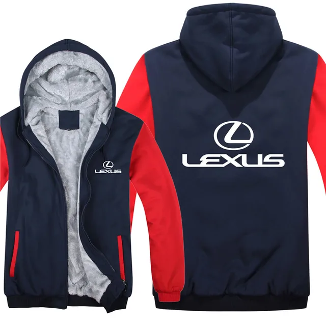 Lexus Hoodies Jacket Winter Mans Unisex Casual Wool Liner Fleece Man ...