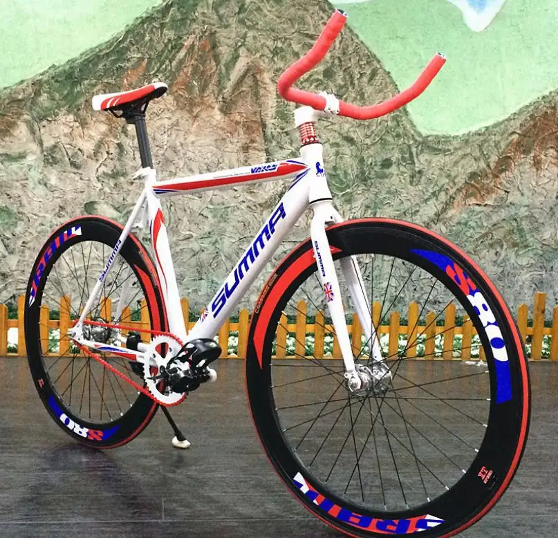 New Arrival 60MM Fashion Muscle Frame Fixed Gear Bike Road Bicycle ...