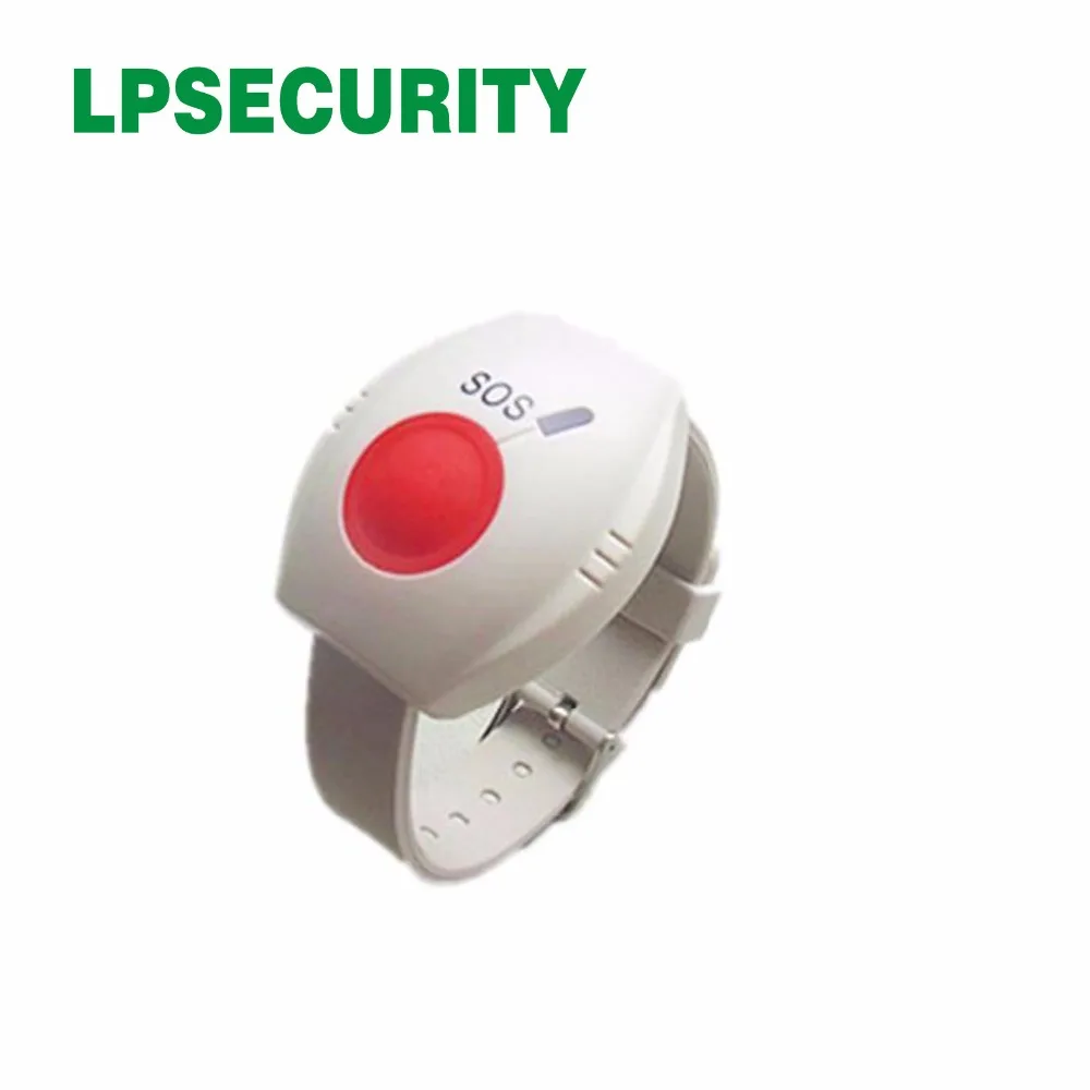 Lpsecurity wireless emergência botão sos pulseira detectar queda para ...