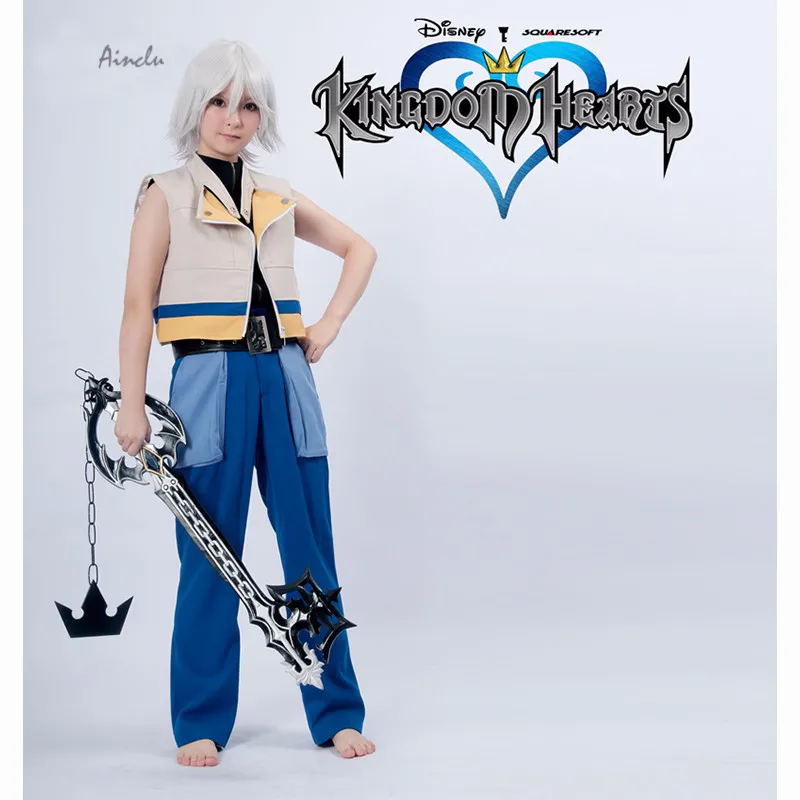 Ainclu-Free-Shipping-Costume-Kingdom-Hearts-Riku-Uniform-Game-Cosplay ...