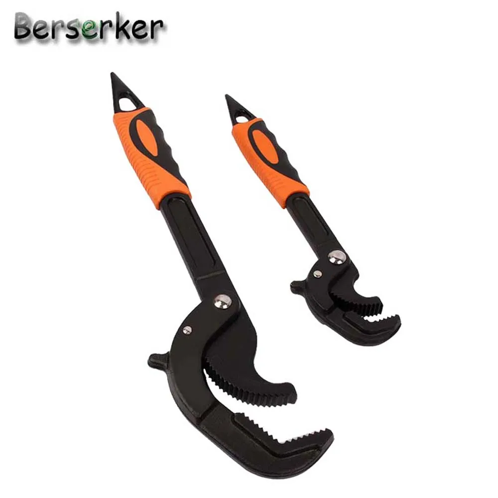2PCS Portable Adjustable Quick Snap NGrip Wrench Universal ...