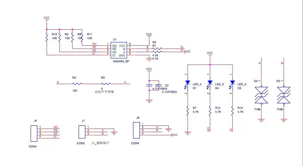 3 pcs High Quality MAX485 Module TTL to RS485 for Arduino with ...