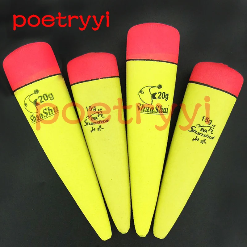 Terminal Tackle 1pc EVA Inline Bobber Float Saltwater Fishing Floats ...