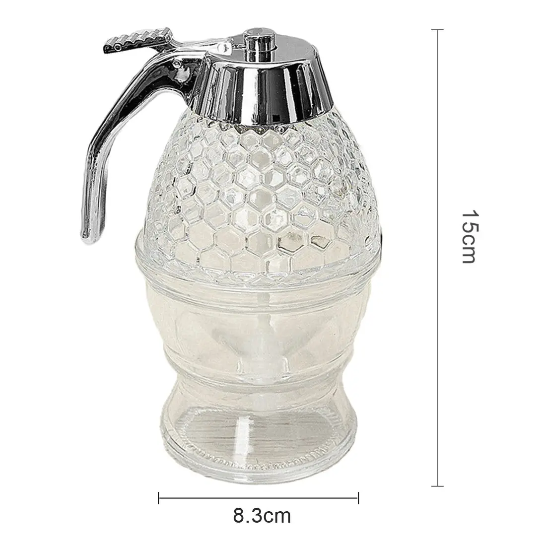 Honey Milk Syrup Dispenser Pot 200ml Portable Honeycomb Bottle Drip ...