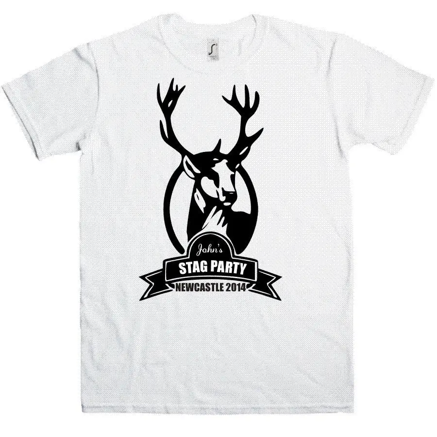 2019 New Letter Print Creative Printed T Shirt Stag Party Custom