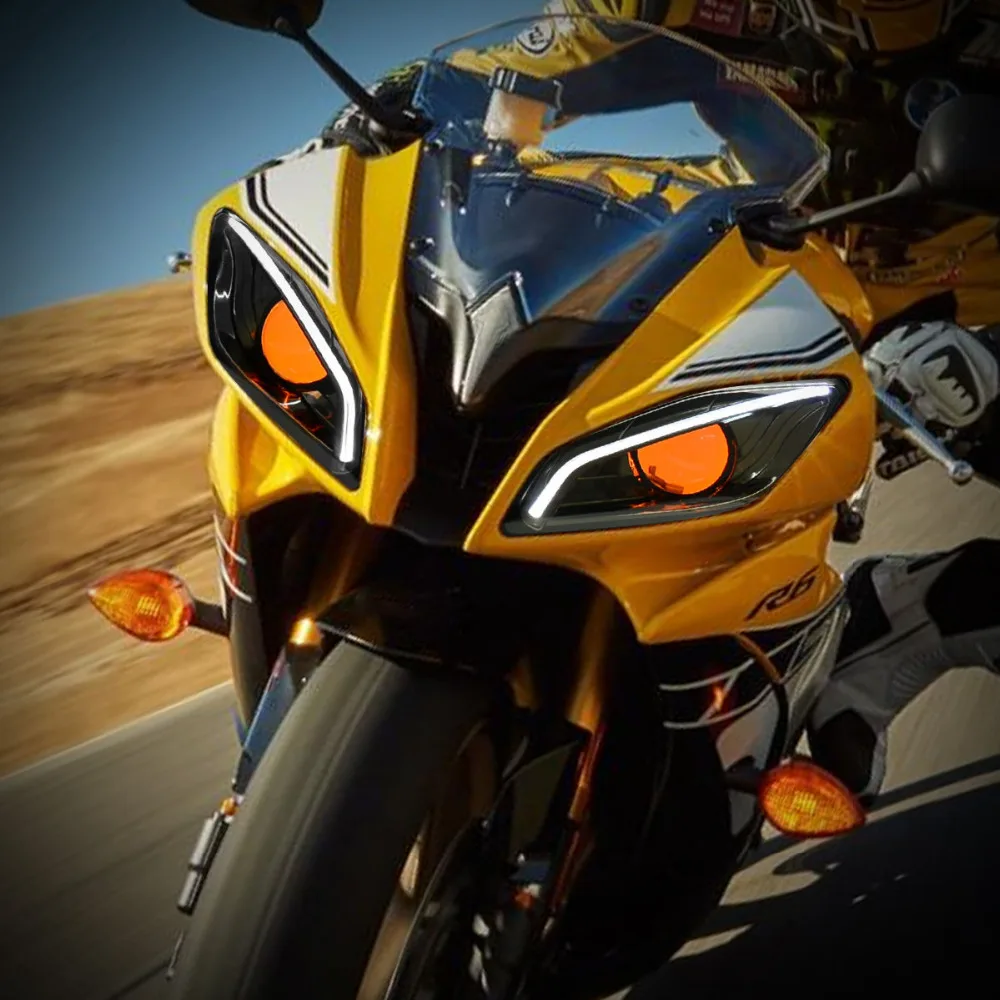 Custom Yamaha R6 Headlights