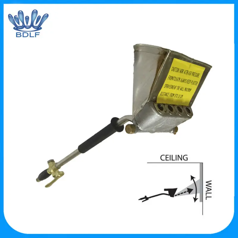 cement spray gun/sand spray machine high pressure plaster wall spraying ...