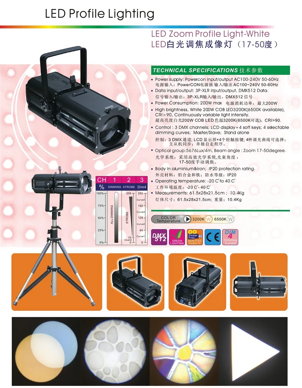 Led Leko Light 200W | Tiptoplight