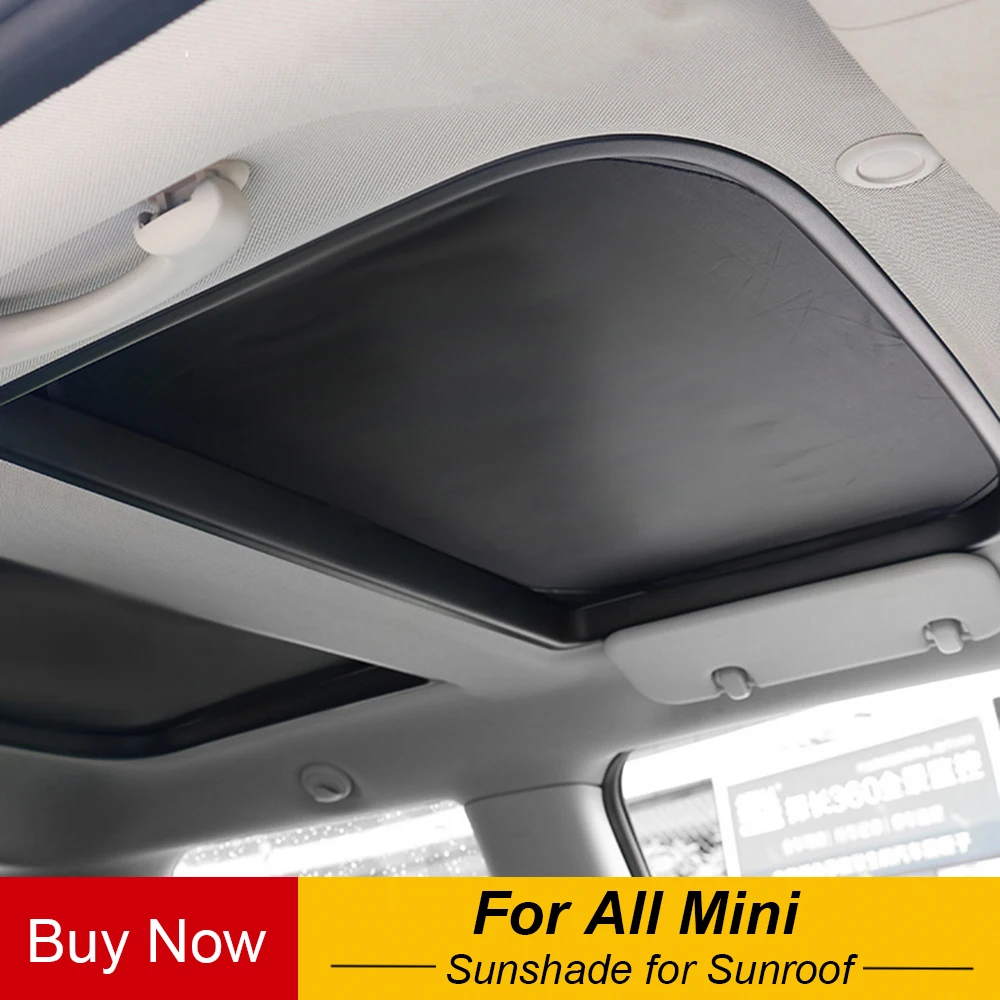 2pcs Foldable Sunroof Shade Sunshade Heat Isolate For MINI Cooper ...
