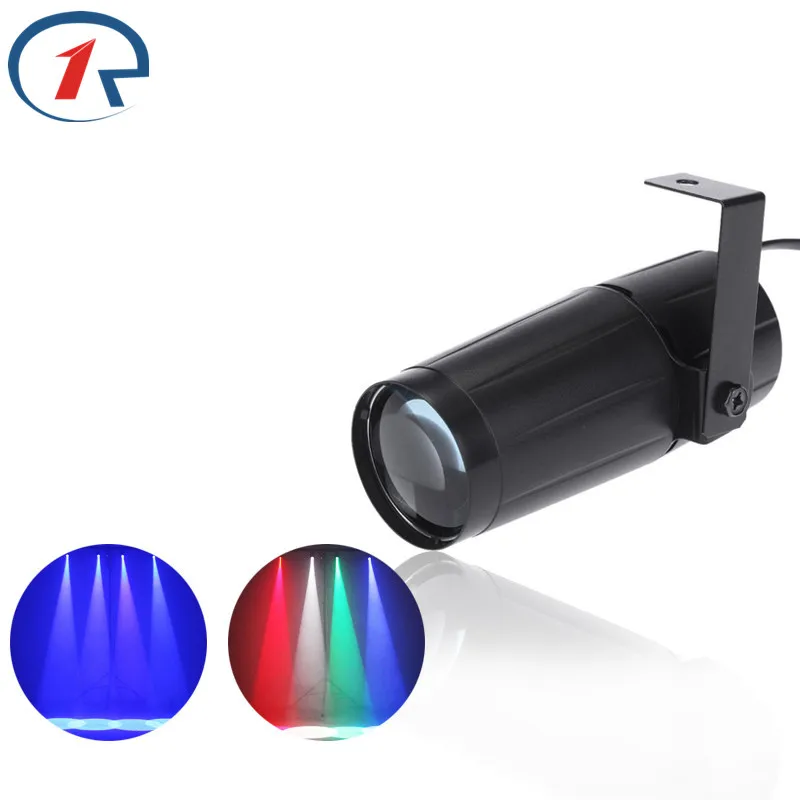 ZjRight-5W-Black-LED-beam-Christmas-lights-RGBWYP-ceiling-Lights-Strong ...