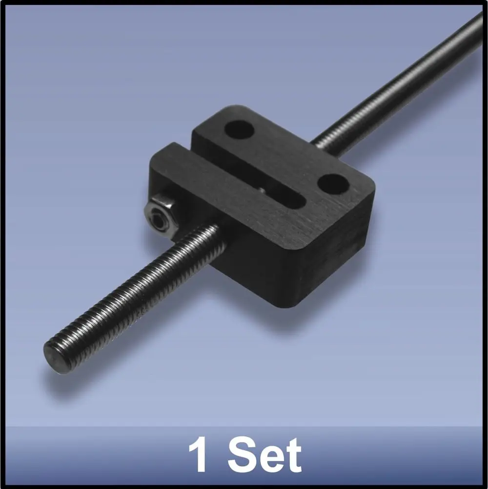 SWMAKER 1 set MINIATURE 150 MM CNC STAINLESS STEEL M6 *1 LEAD SCREW ...