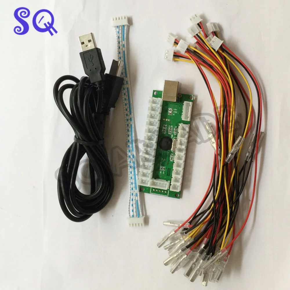 Zero Delay USB Encoder To PC Games For Arcade Sanwa Joystick Kits Parts ...