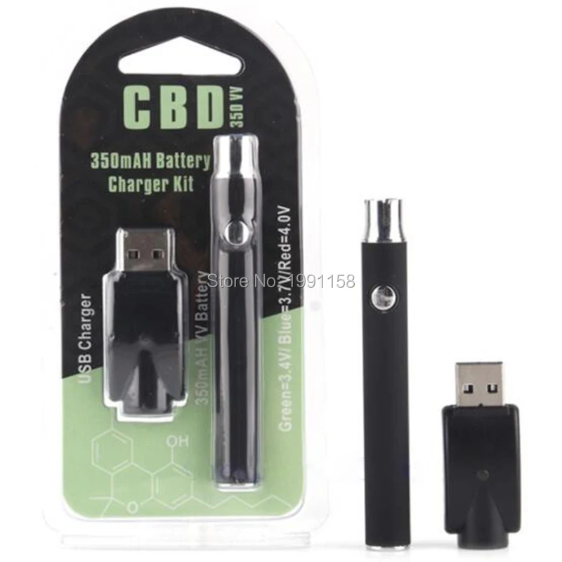 5pcs/lot Preheating battery 350mah CBD O pen E cigs Battery Fit A3 ...