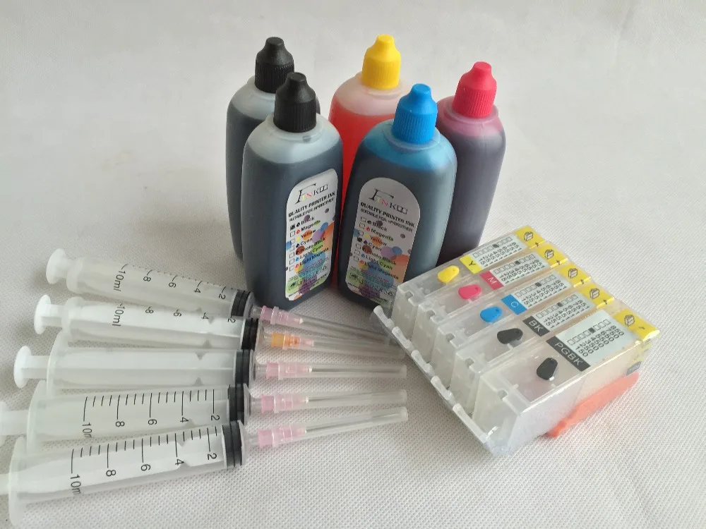 PGI 450 Refill ink kit for Canon PIXMA MG5440 Ip7240 MX924 MG5540 ...
