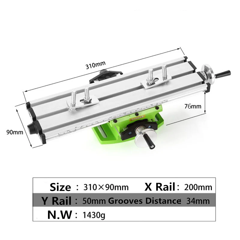 Miniature Precision Multifunction Milling Machine Bench Drill Vise ...