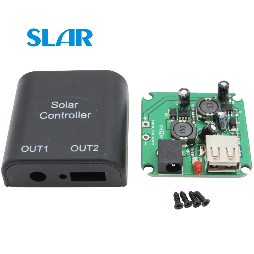 5v 2A USB Regulator + 9/12V/15/18V Charge Voltage Controller 6V 10V ...