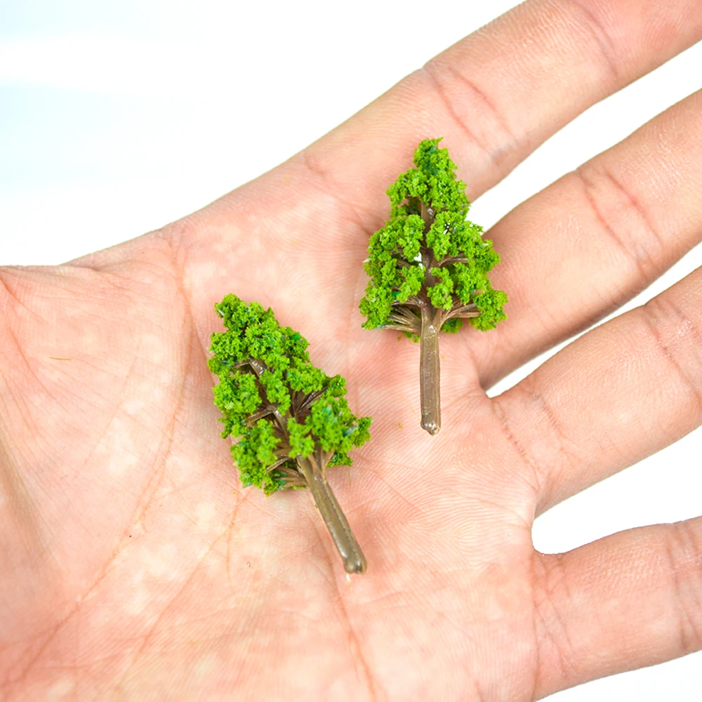 Miniature Trees For Model Railroads