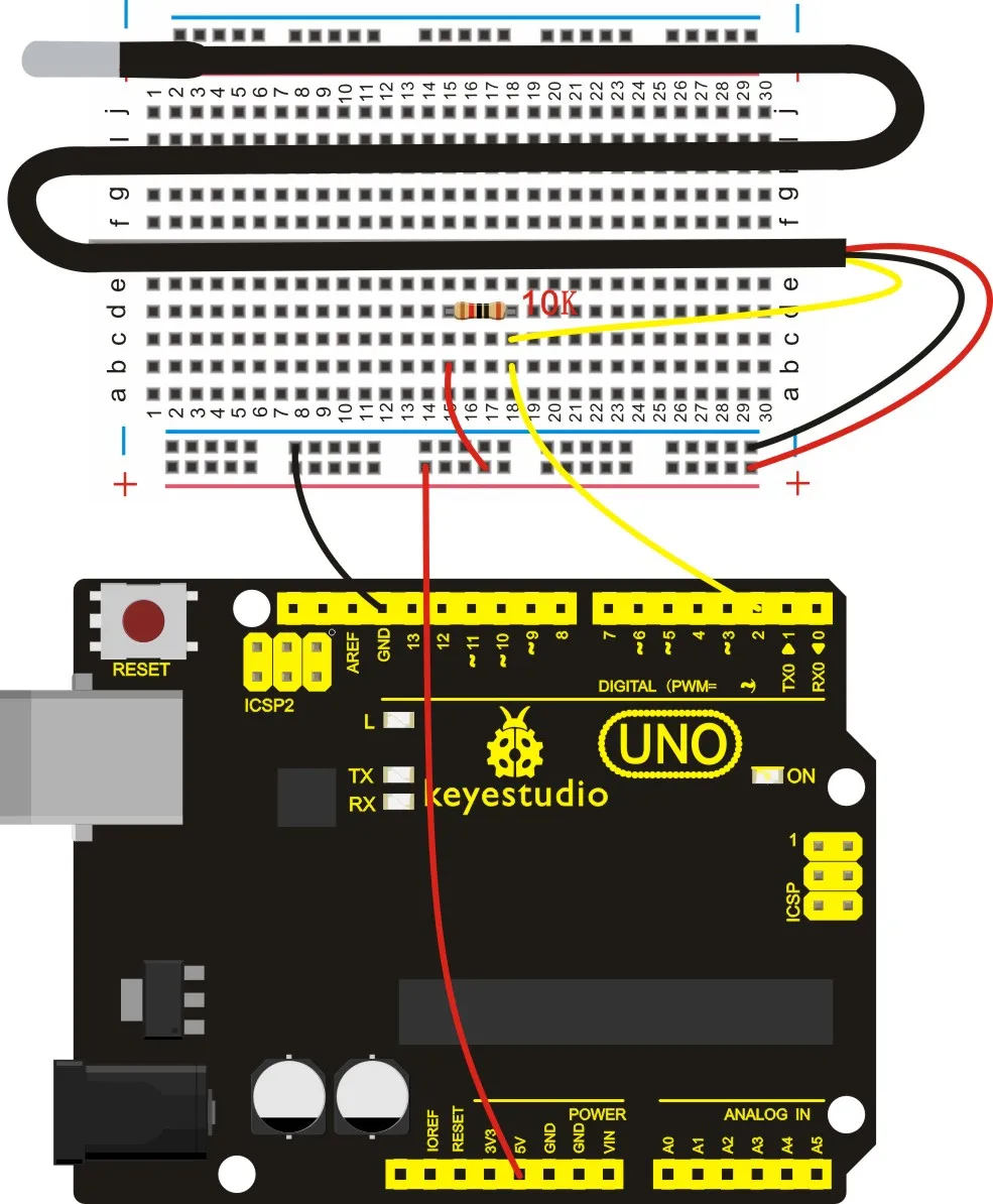 1PCS DS18B20 Stainless steel package Waterproof DS18b20 temperature ...