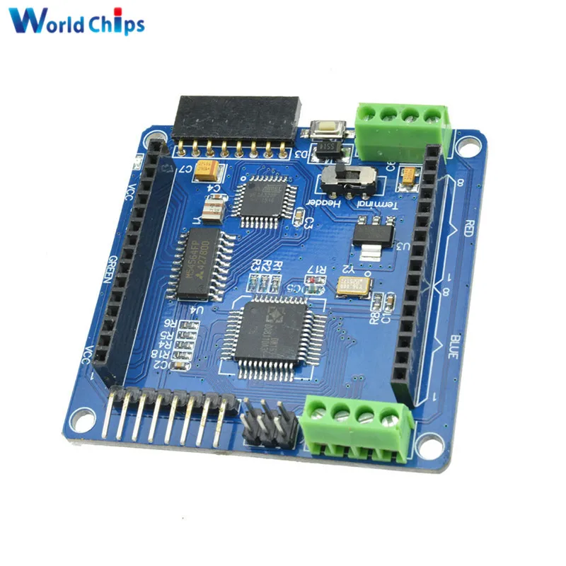 New 8x8 Matrix Driver Shield Full Color Rainbow Colorduino V2.0 DM163 ...