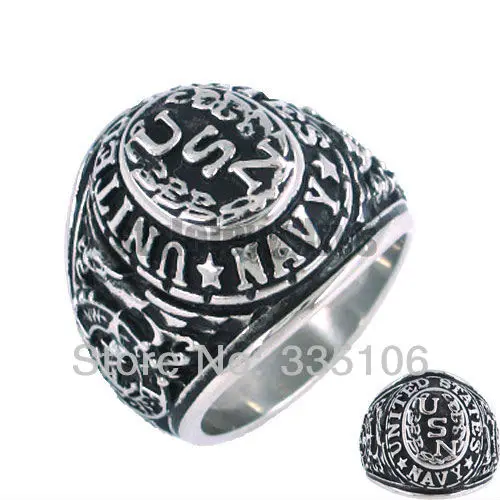 Wholesale-United-States-Navy-USN-Ring-Stainless-Steel-Jewelry-Classic ...