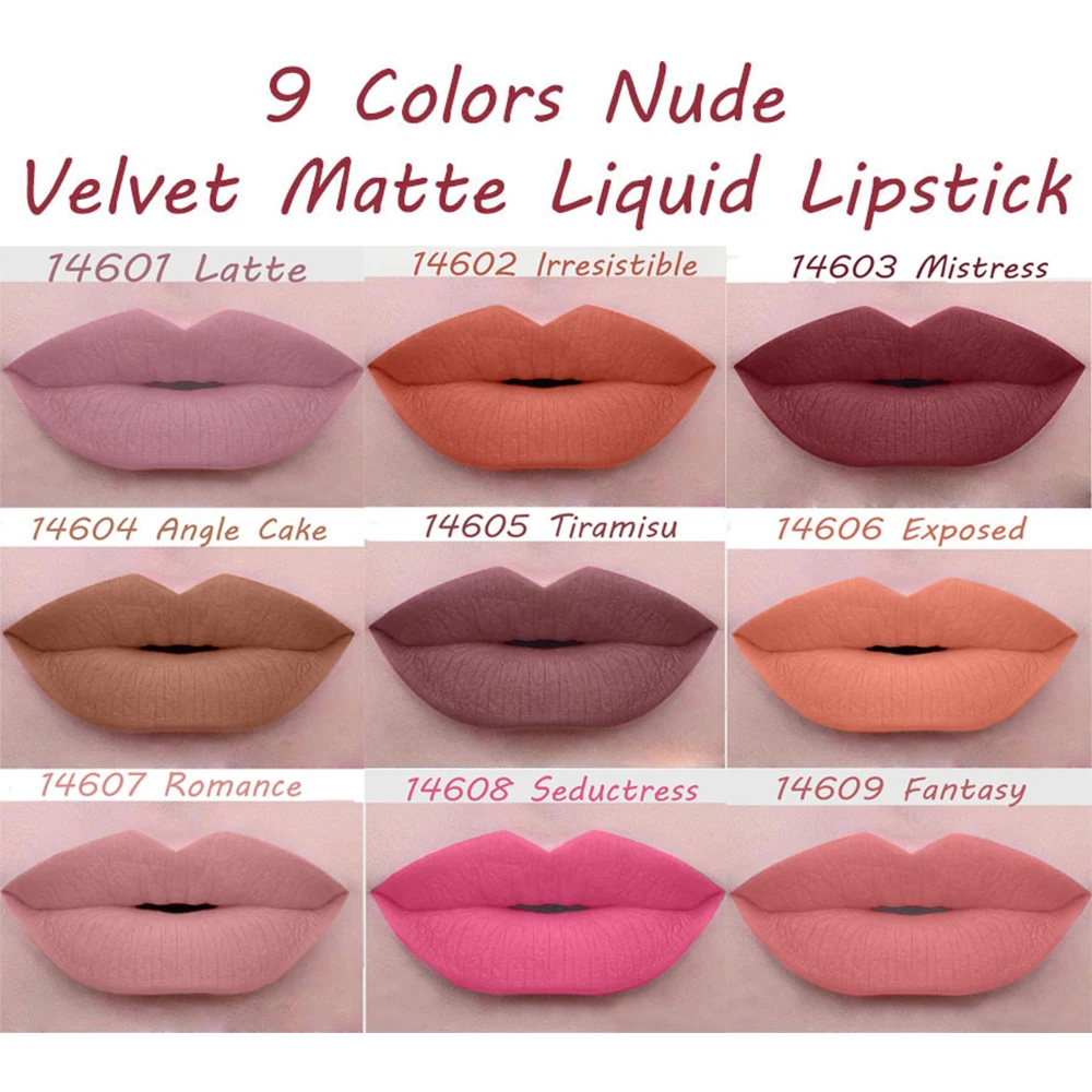 La Splash Velvet Matte Liquid Lipstick Swatches | Makeupview.co