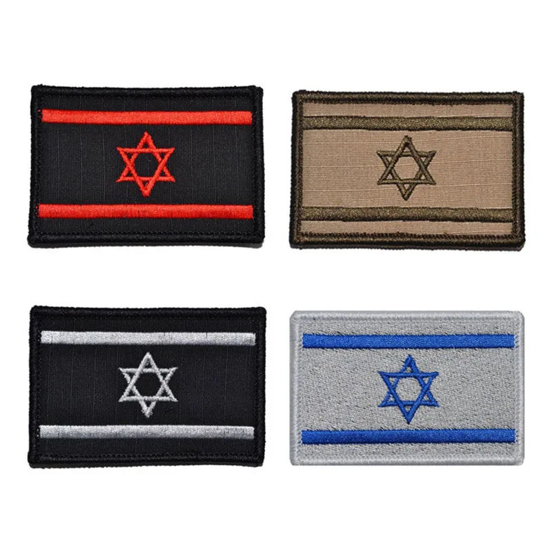 Israel National Flag Morale Patch Israel Flag Tactical Patch Military ...