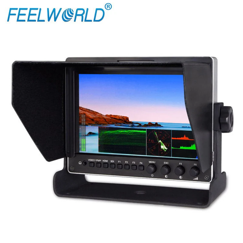 Feelworld A7 7 Inch IPS 1280x800 Camera Field Monitor with Waveform ...
