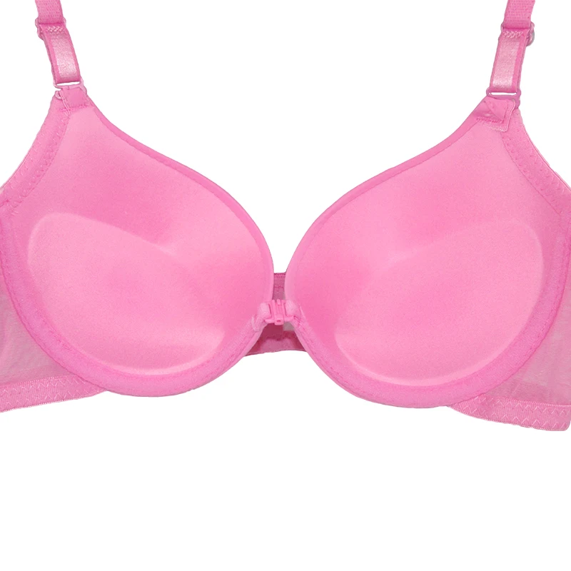Sexy Front Closure Lace Racer Back Push Up Seamless Womens Bra Best