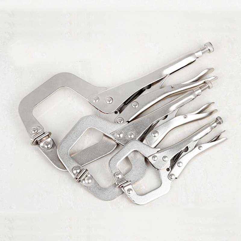 Arm-Precision-Clamping-Tool-C-Type-Locking-Pliers-Vise-Grip-Pliers-Lock ...